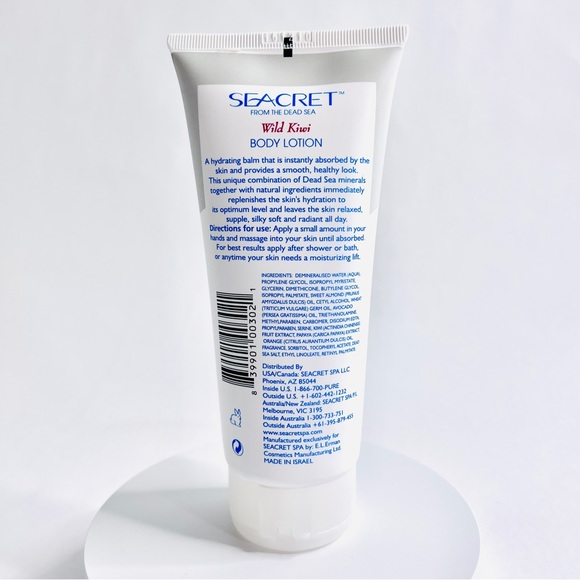 Seacret | Makeup | Seacret Dead Sea Body Lotion Wild Kiwi Scent Old ...